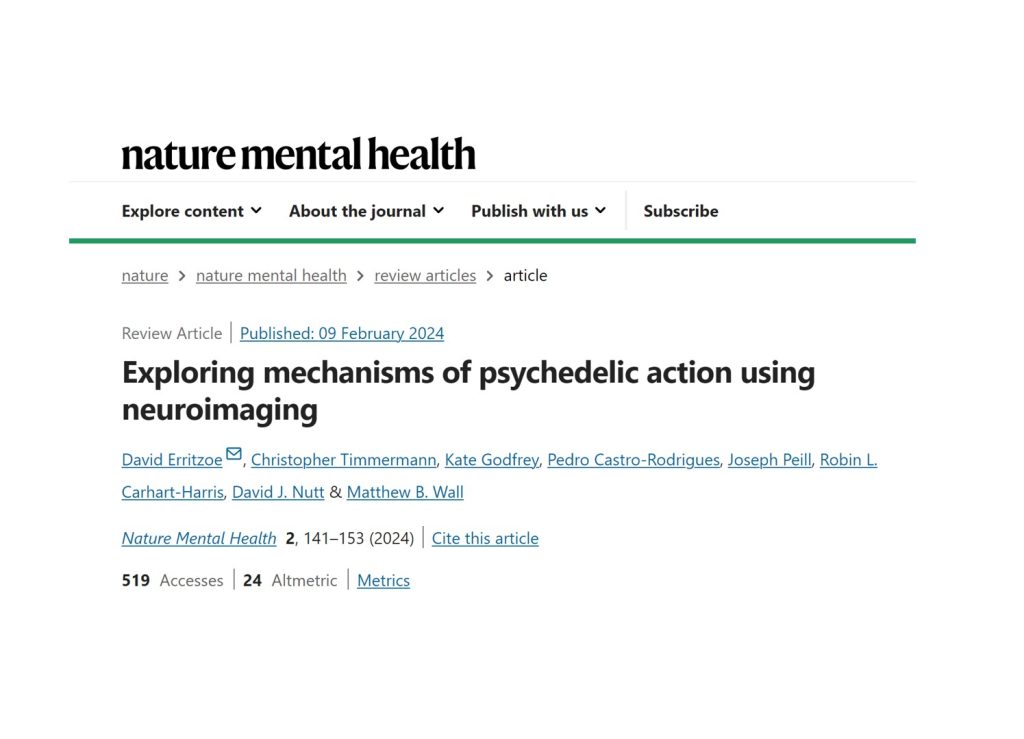 Exploring Mechanisms of Psychedelic Action Using Neuroimaging - SafeJourney